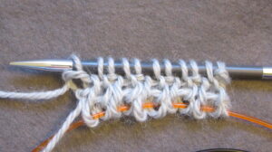 Tubular cast on for 2x2 rib - Teabreak Knitter